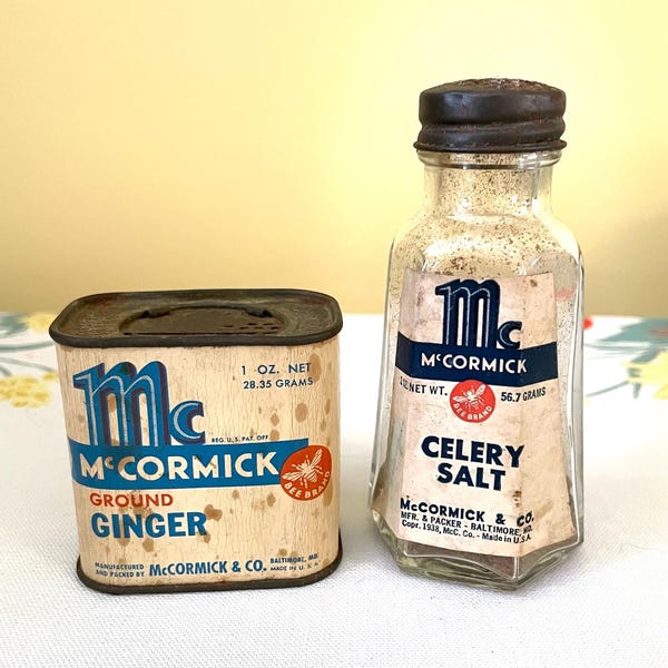 Mccormick Spice Jars - Etsy