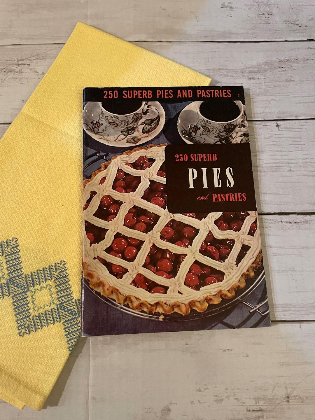 Vintage 1950 Pies and Pastries Recipes Booklet Culinary Arts Institute ...