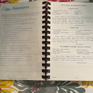 Vintage Fundcraft Sampler Church Fundraiser Sample Book With Recipes ...