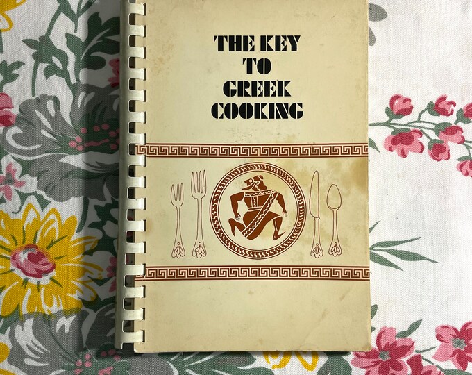 The Key to Greek Cooking Vintage 1974 Cookbook - Etsy