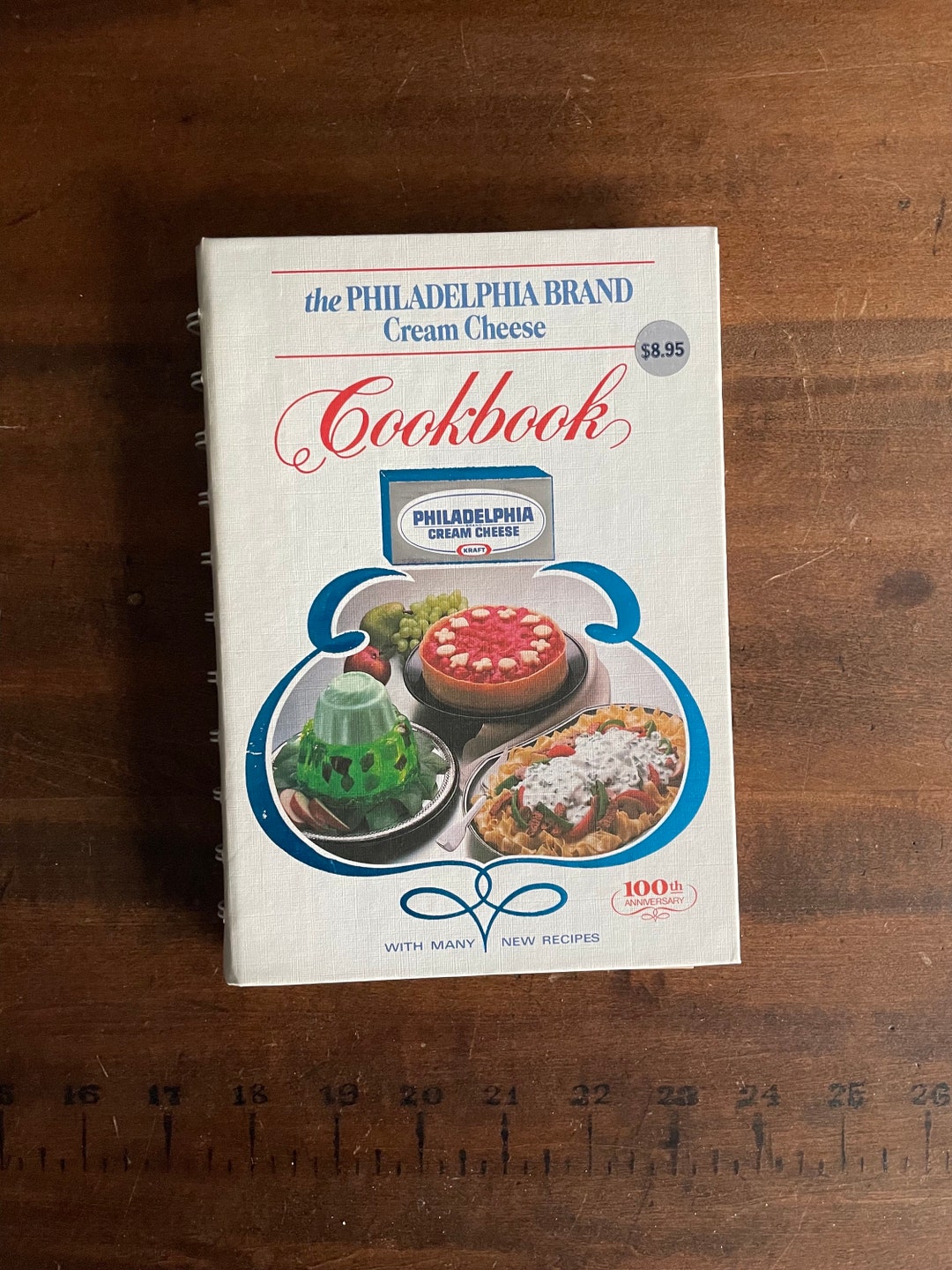 Vintage Philadelphia Cream Cheese Cookbook Wire Spiral Kraft Recipe ...