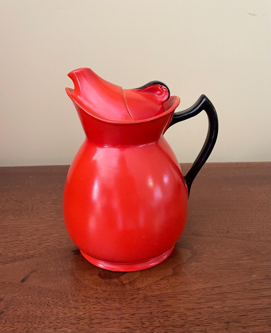 Vintage Red Teapot Cosy Wood and Sons Burslem England C.1920 - Etsy