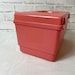 Vintage 1960s or 1970s Pink Plastic Sewing or Knitting Box No Tray - Etsy