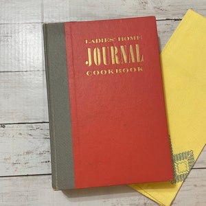 Vintage 1960 Ladies' Home Journal Cookbook First Edition Recipe Book ...