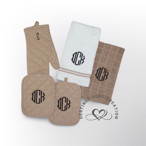 Monogrammed Kitchen - Etsy