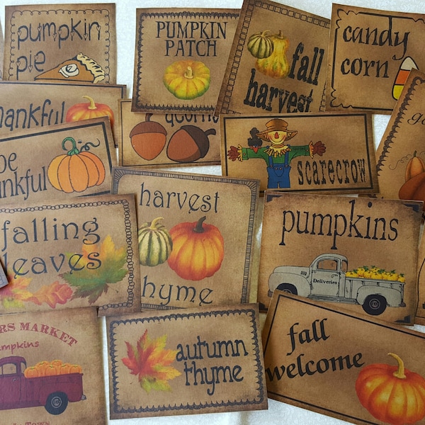 Fall Color Paper - Etsy