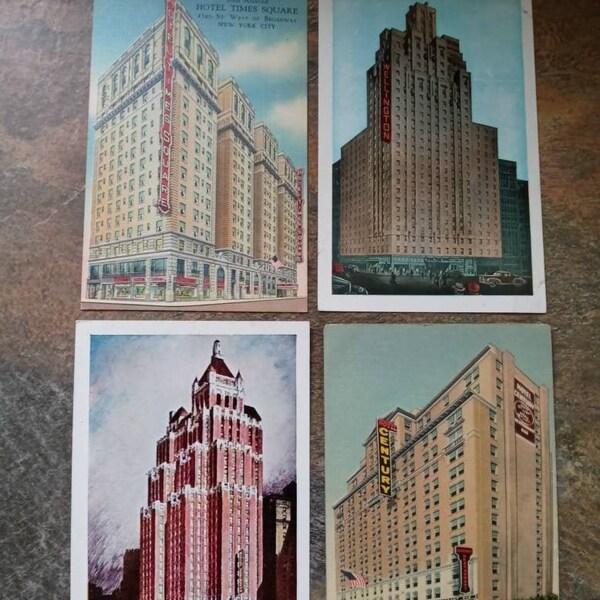 Motel Postcards - Etsy
