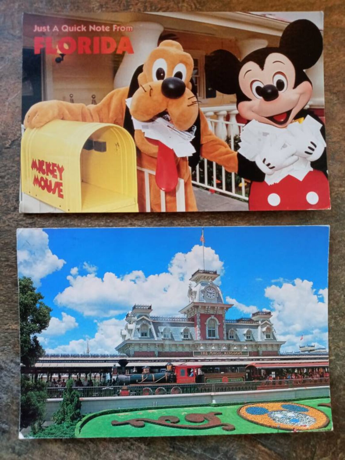 5 Vintage Mickey Mouse / Disney World Postcards Choose One - Etsy