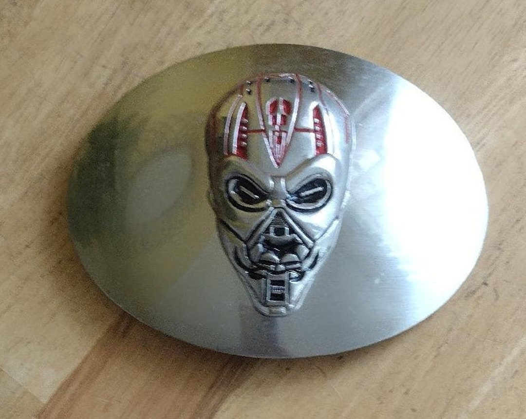 Large Alien Belt Buckle - Etsy