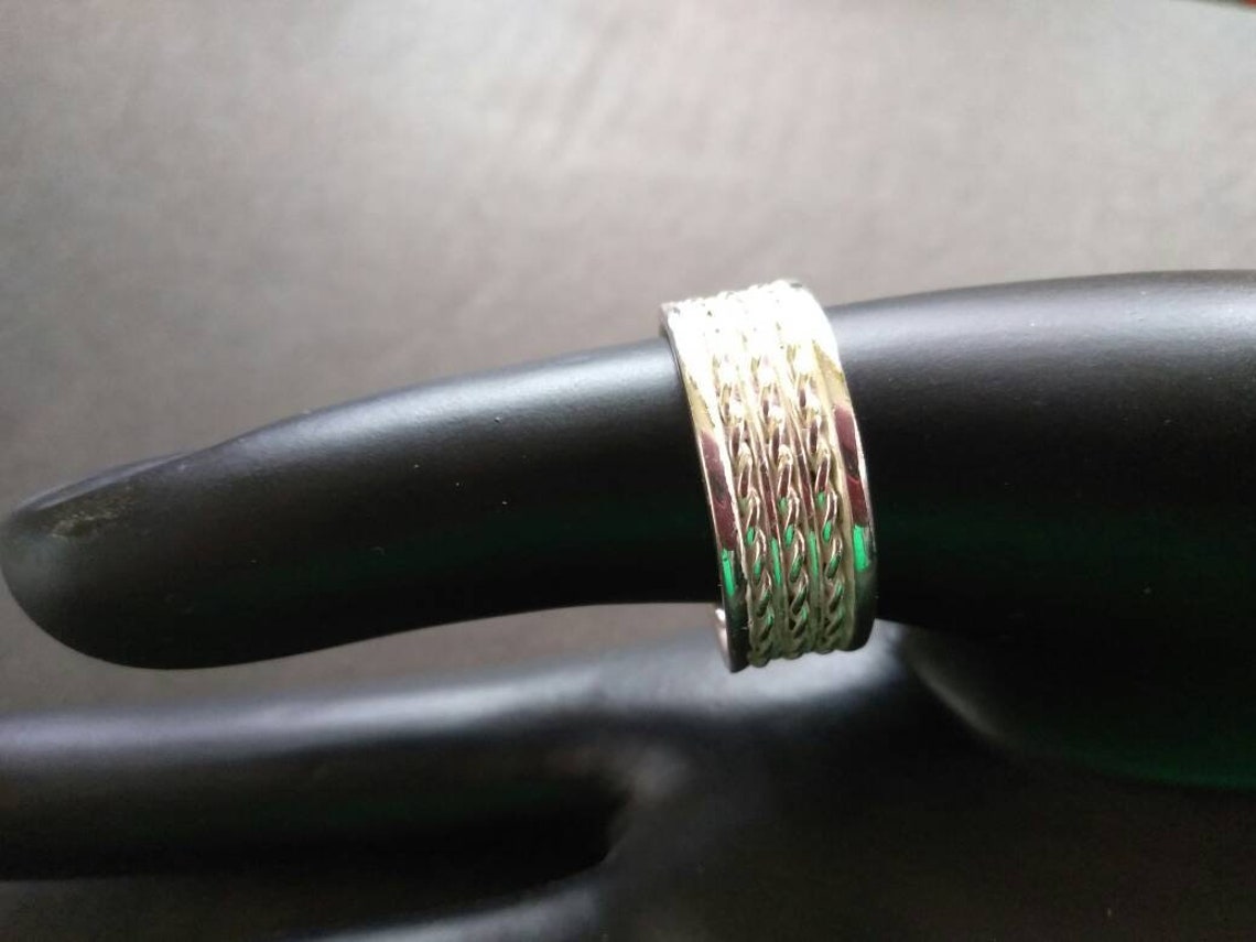 Sterling Braid Pattern Band IBB Ring 924 IBB Ring - Etsy