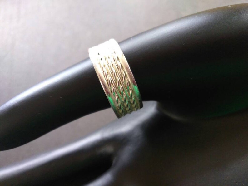 Sterling Braid Pattern Band IBB Ring 924 IBB Ring - Etsy
