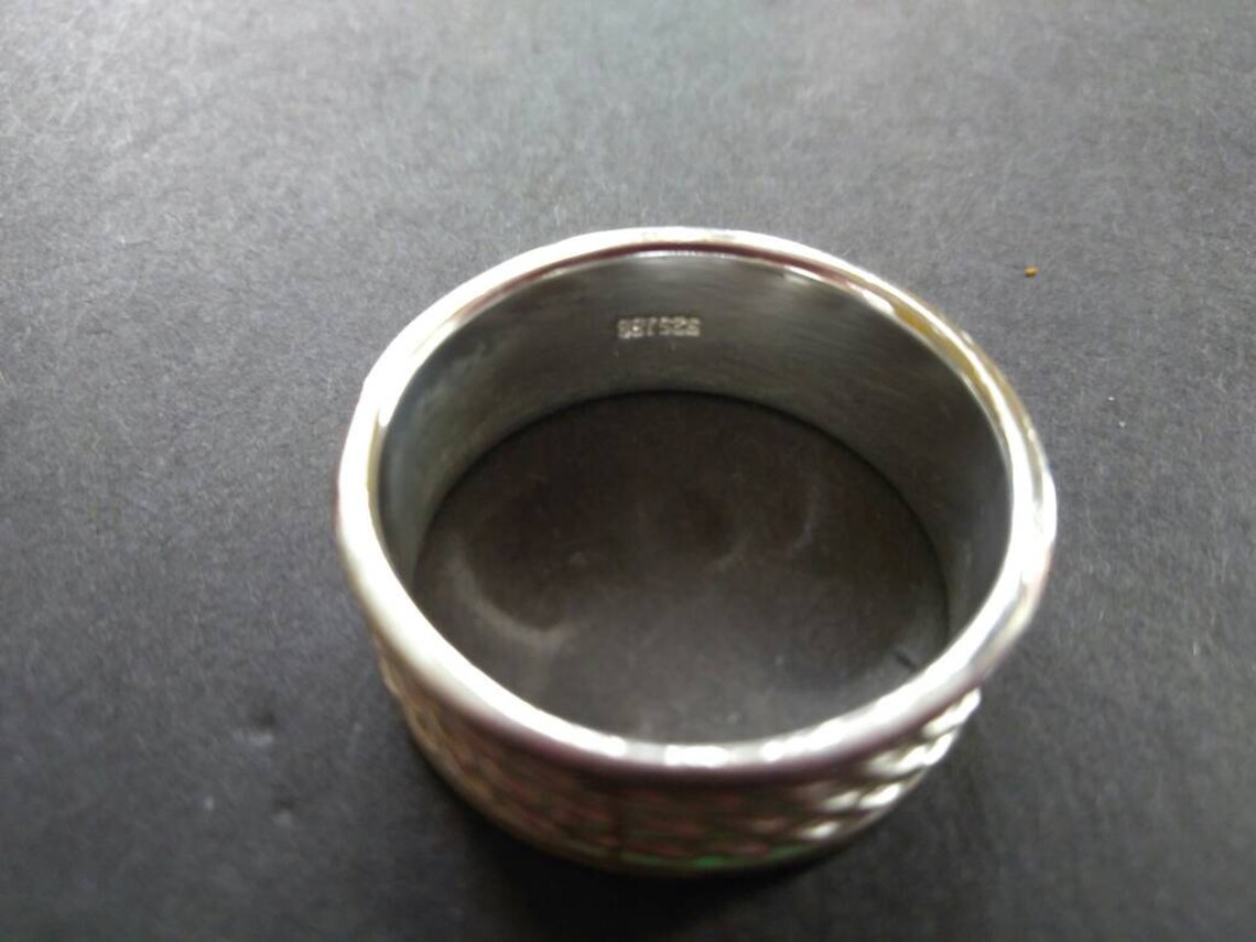 Sterling Braid Pattern Band IBB Ring 924 IBB Ring - Etsy