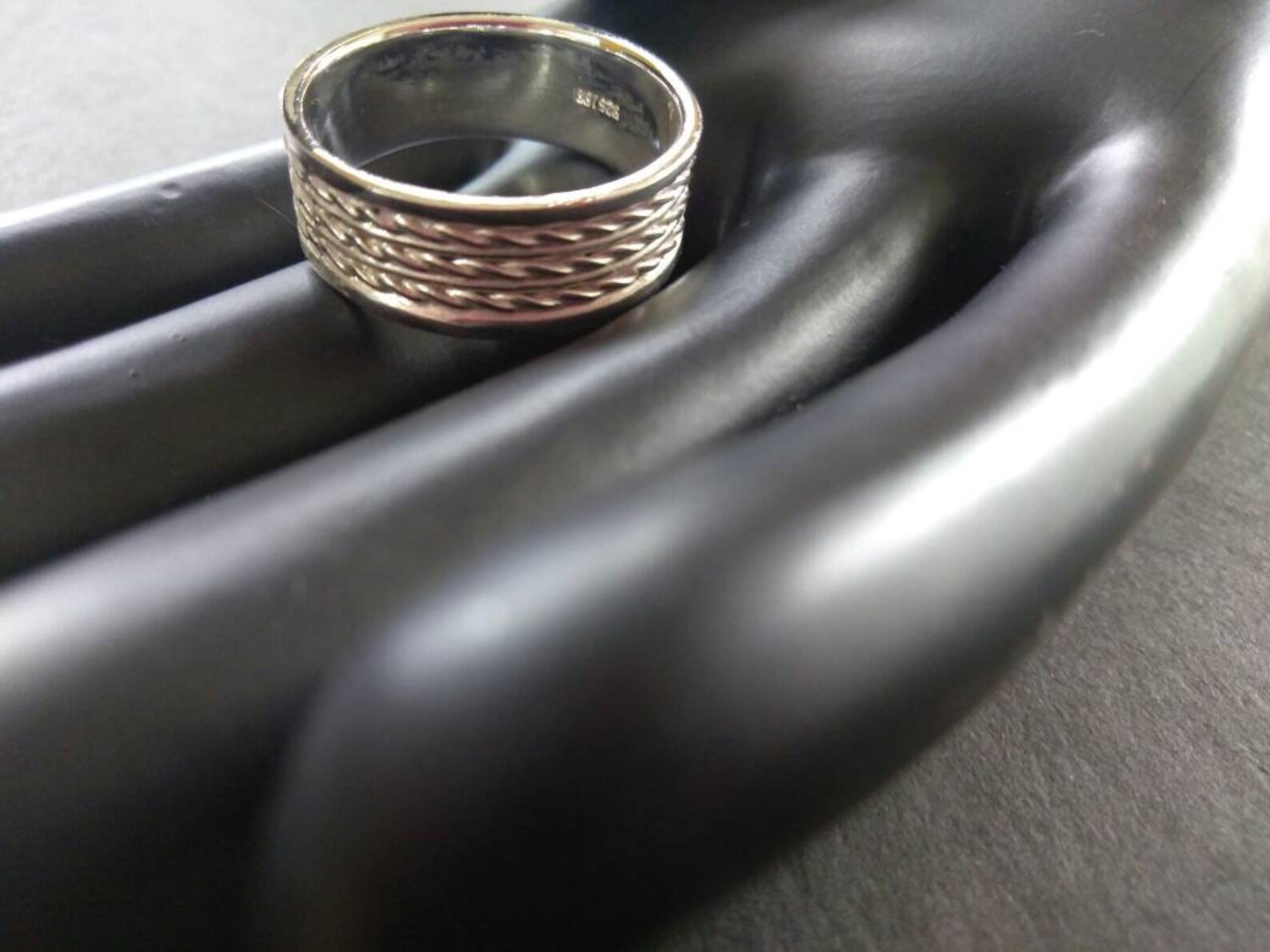 Sterling Braid Pattern Band IBB Ring 924 IBB Ring - Etsy