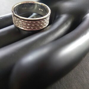 Sterling Braid Pattern Band IBB Ring , 924 IBB Ring , International ...