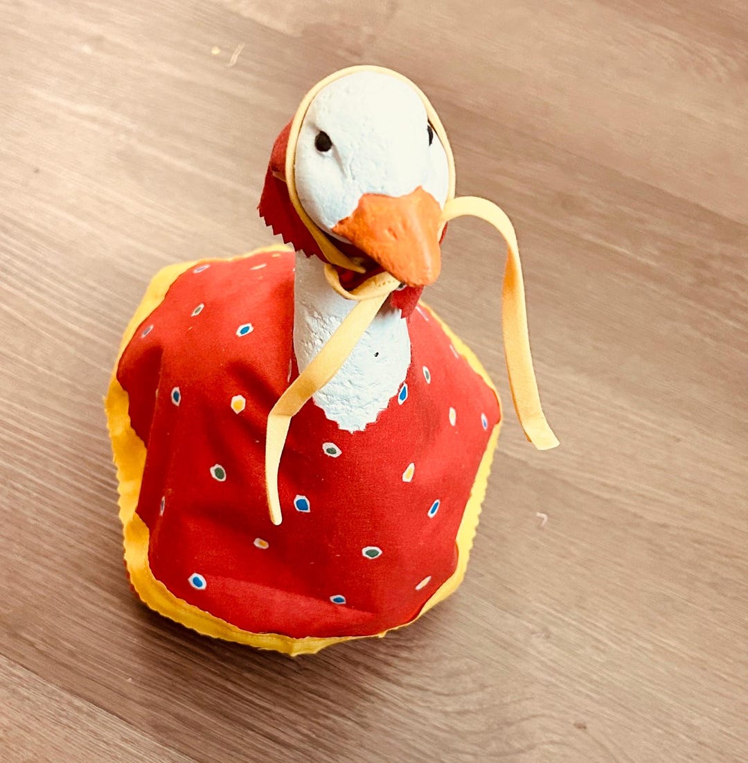 Handmade Goose Dress Set, 10" Silly Goose Clothes - Etsy