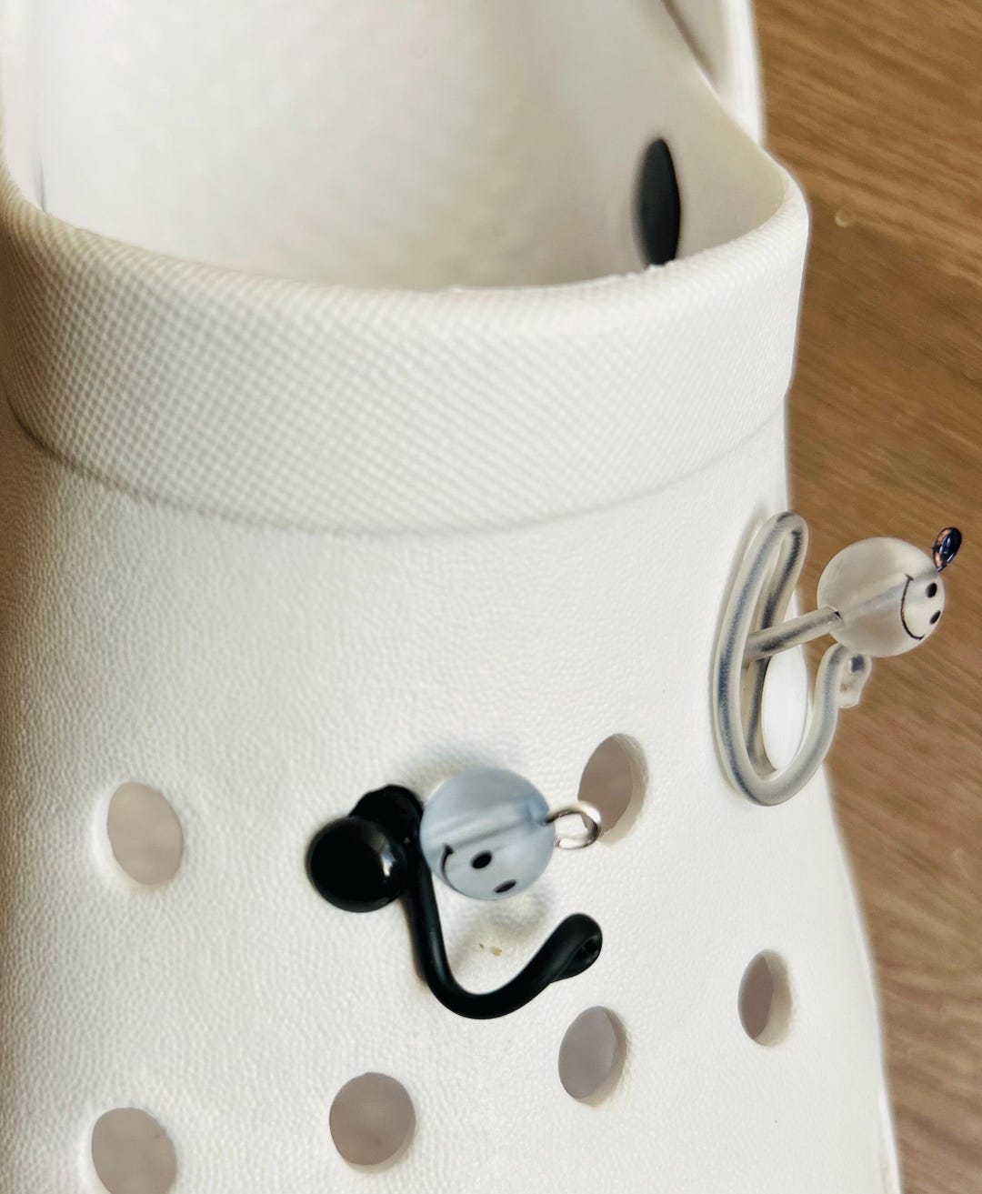 Croc Charm Smiley Face-custom Croc Charm Cute-smile on Your Croc-croc ...