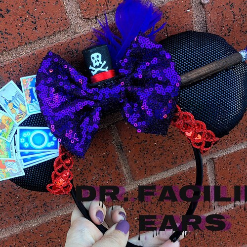 Voodoo Man Mouse Ears Headband - Etsy