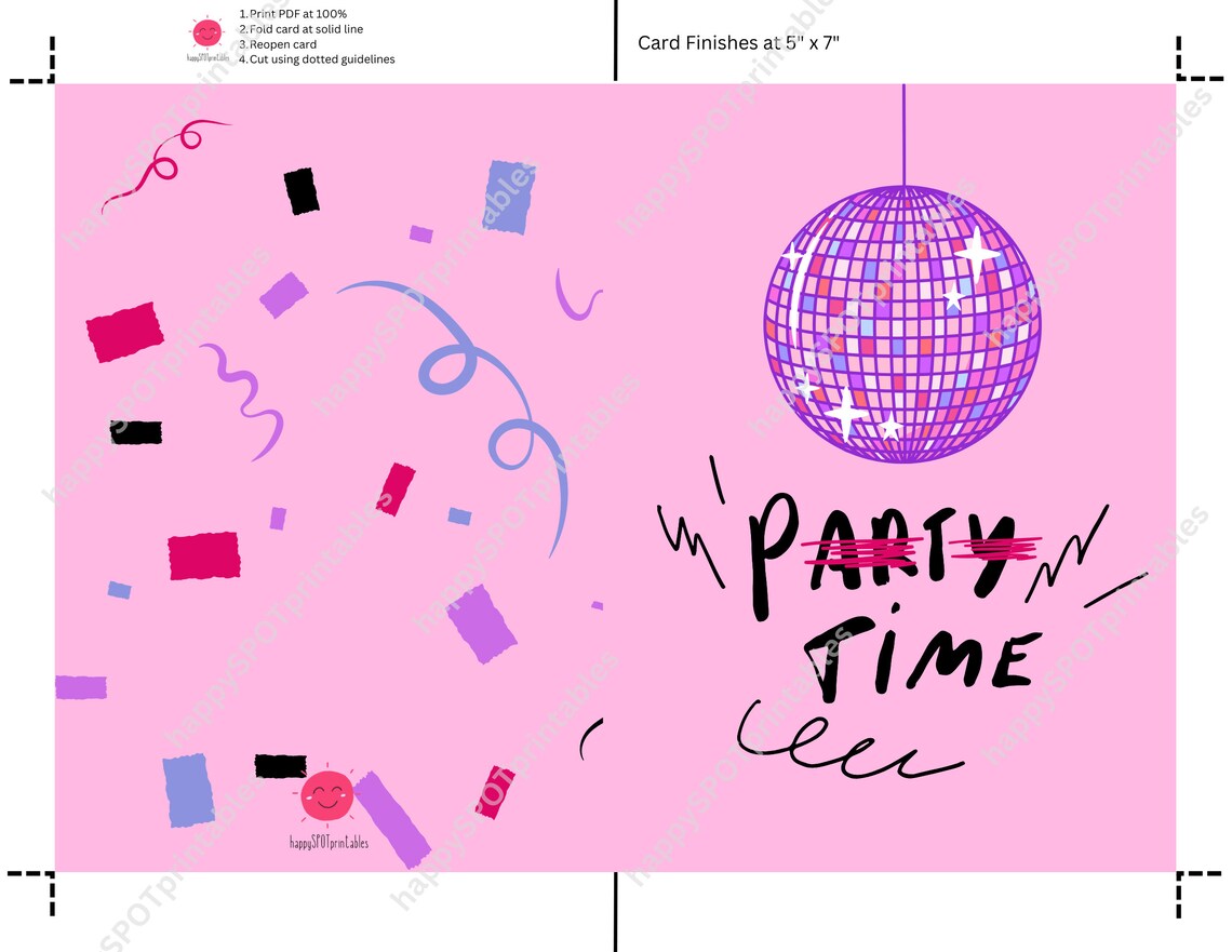 PT Party Time Graduation Card for Physical Therapist | Therapy ...