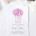 Printable Perfume Bridal Shower Invitation Template - Watercolor ...