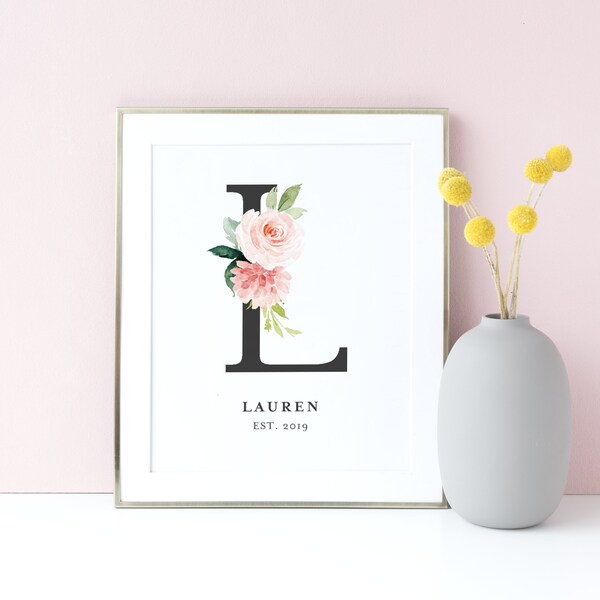 Letter L Monogram - Etsy