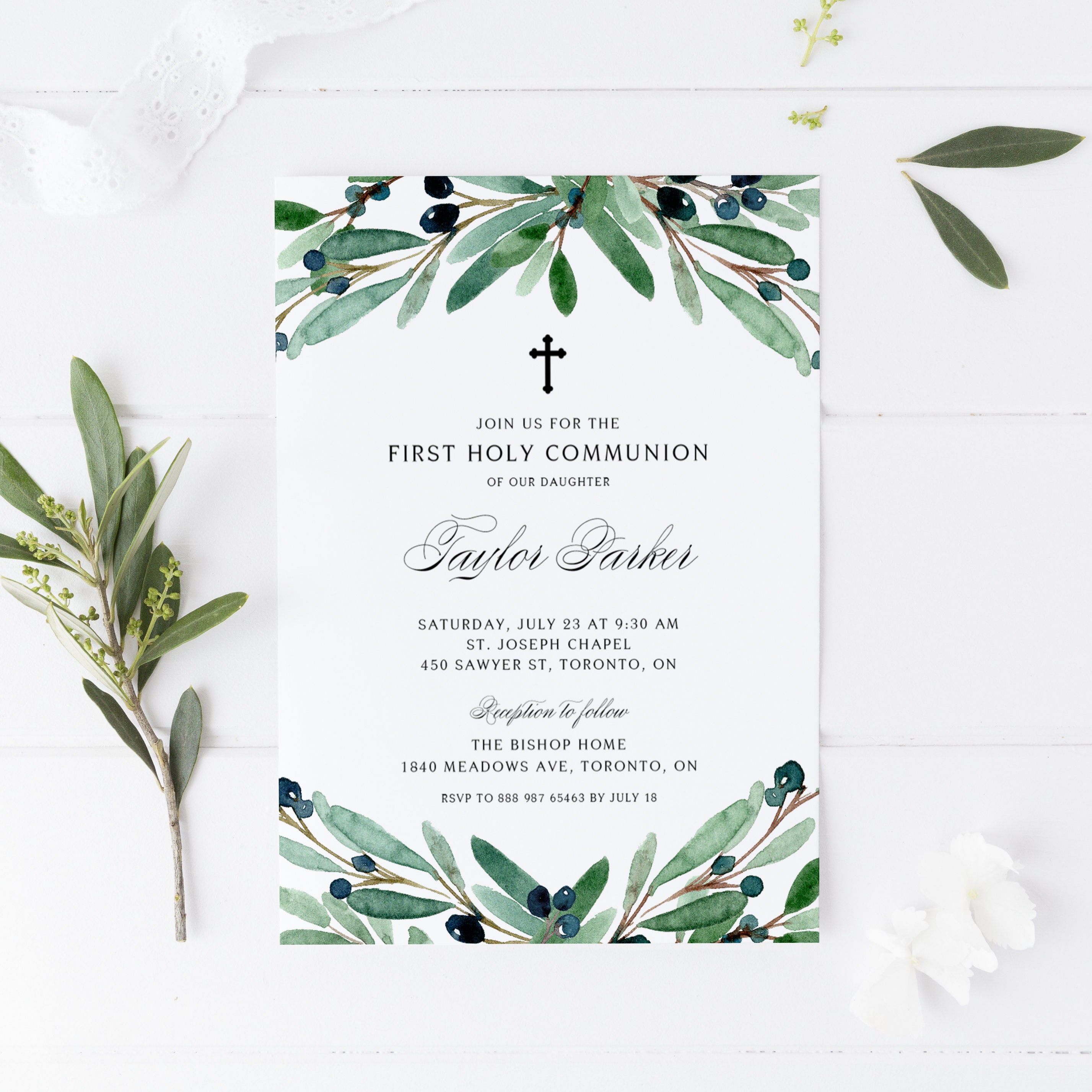 Holy Communion Invitation Template Sites unimi it