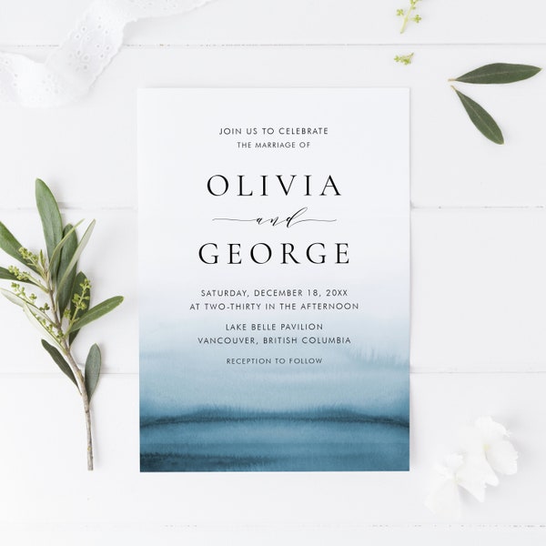 Ombre Watercolor - Etsy