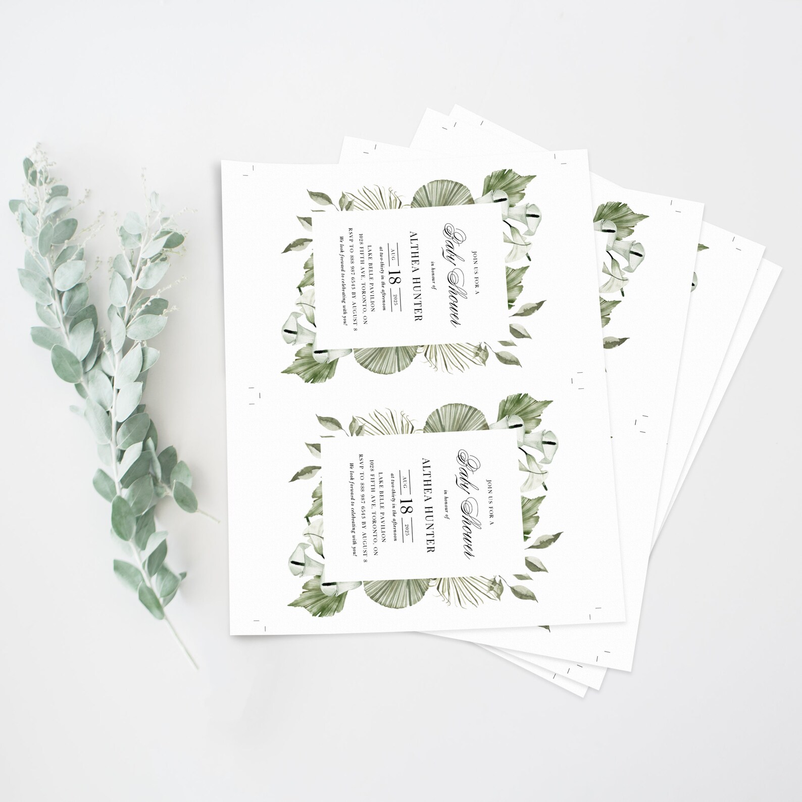 Printable Boho Birthday Party Invitation Template DIY - Etsy