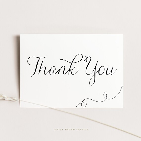 Modern Thank You Graphic