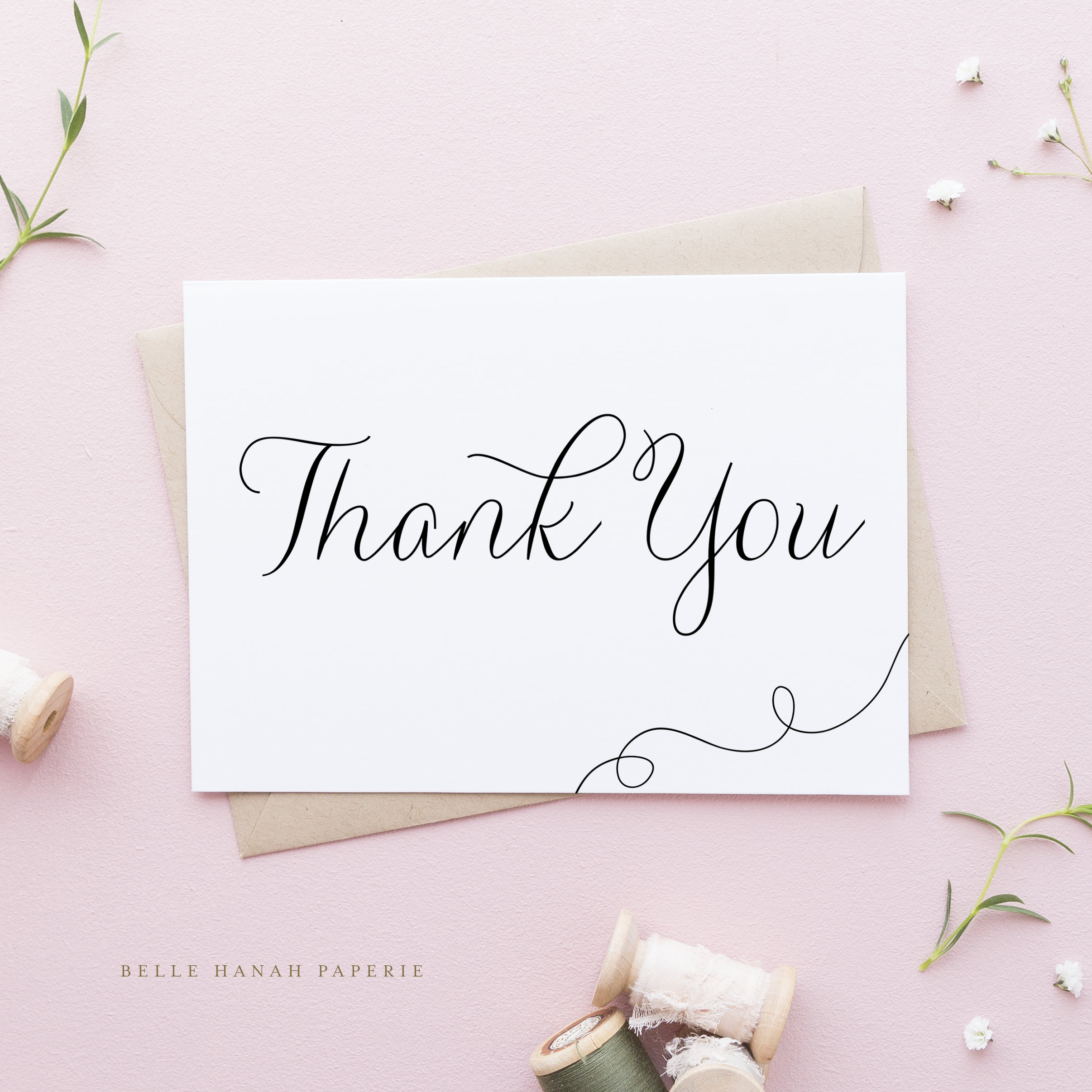 Calligraphy Thank You