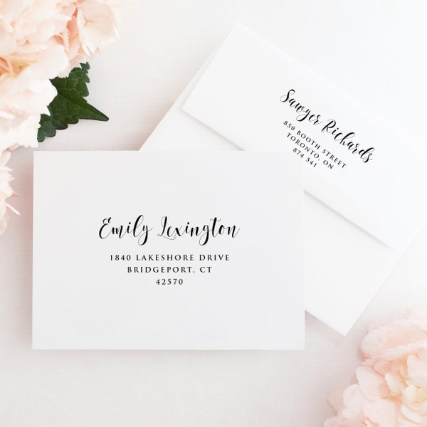 Calligraphy Envelope - Etsy