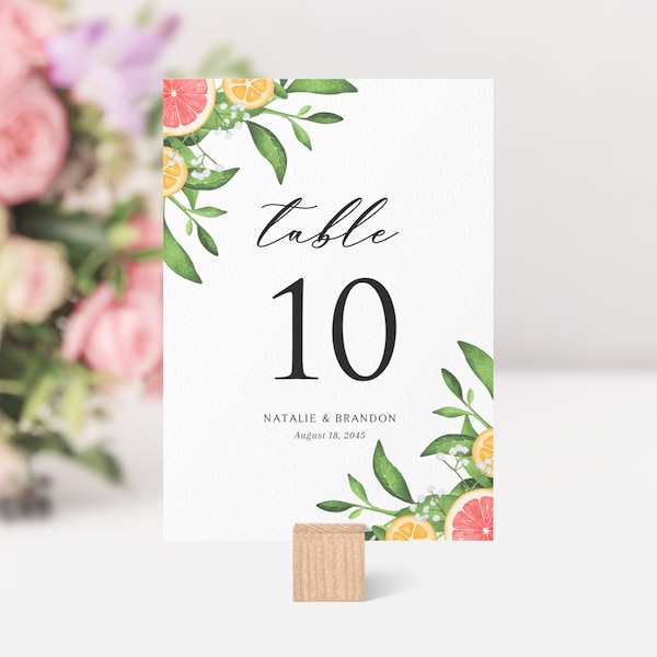 Diy Table Numbers - Etsy