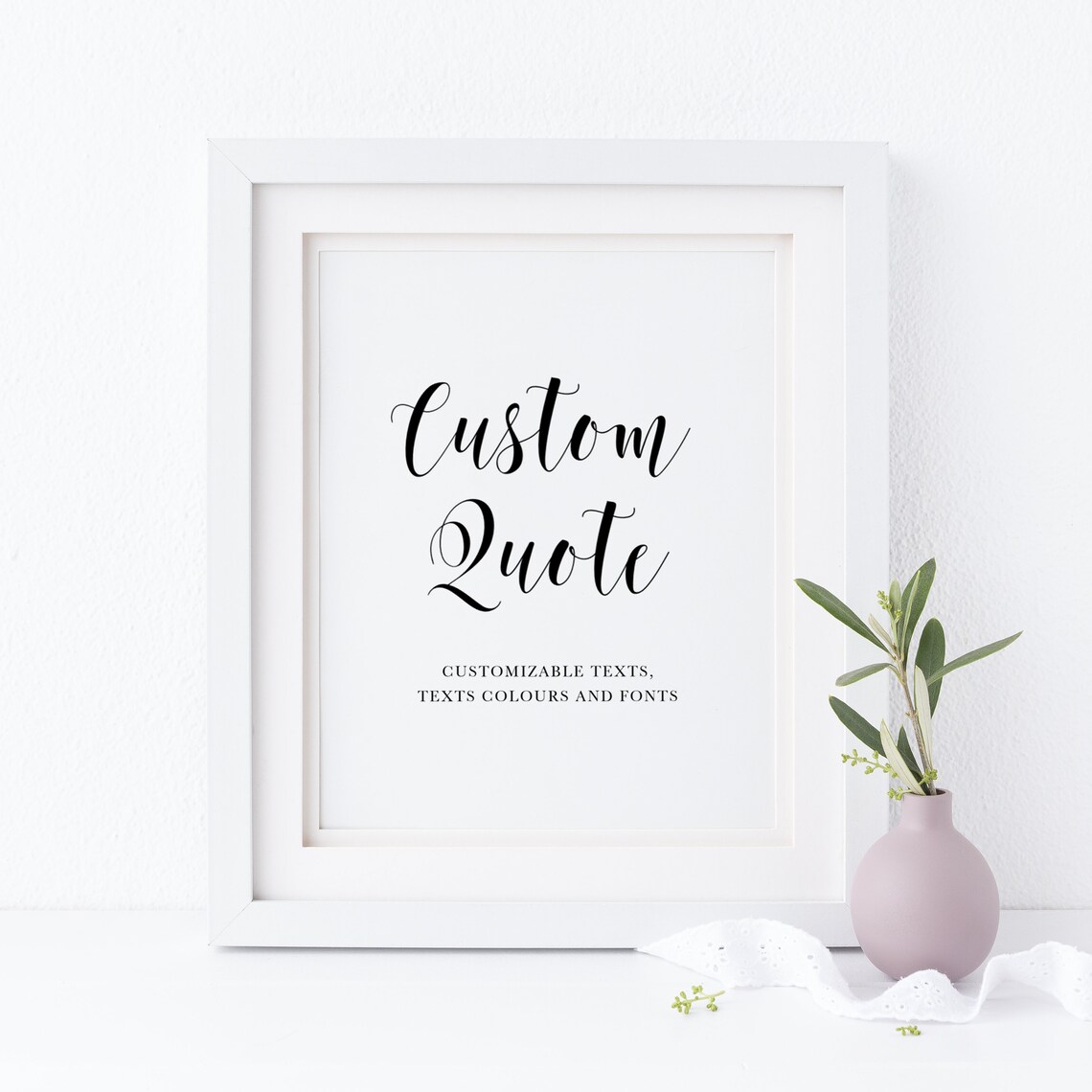Printable Custom Wedding Sign Template Emily Calligraphy - Etsy