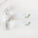 Printable Greenery Water Bottle Label Template - Greenery White Flowers ...