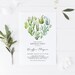 Printable Succulents Birthday Party Invitation Template - Editable ...