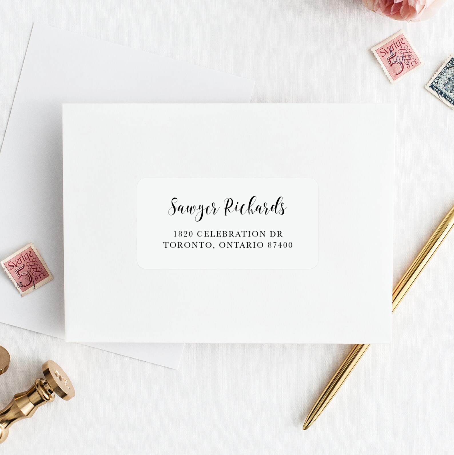 Printable Avery Address Label Template - DIY Avery 4x2 Address Label ...