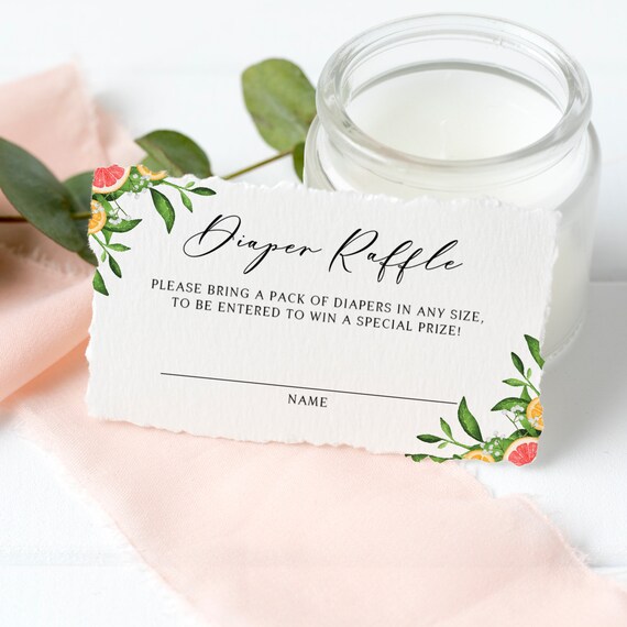 Party Favors & Games Printable Watercolor Grapefruits and Oranges ...