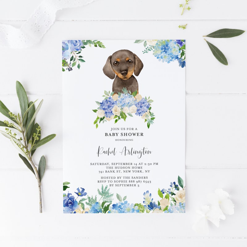 Dachshund Shower - Etsy