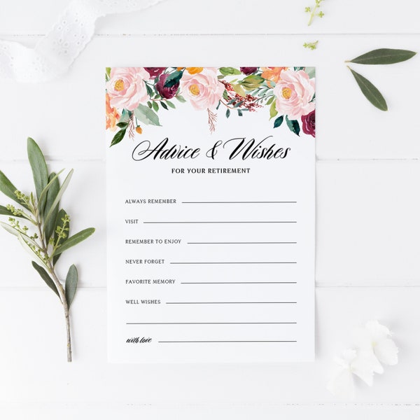 Retirement Cards Printable - Etsy