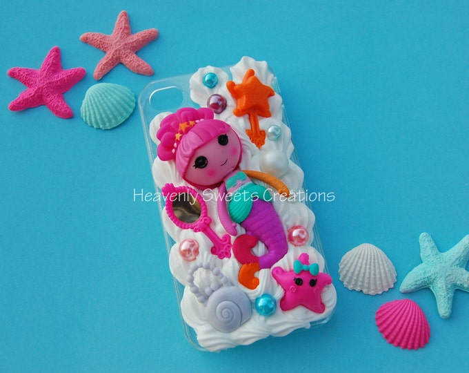Lalaloopsies Mermaid Whipped iPhone 4/4s Case, Decoden, Kawaii, iPhone ...