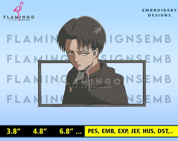 Anime Embroidery Designs Anime Inspired Embroidery Design - Etsy