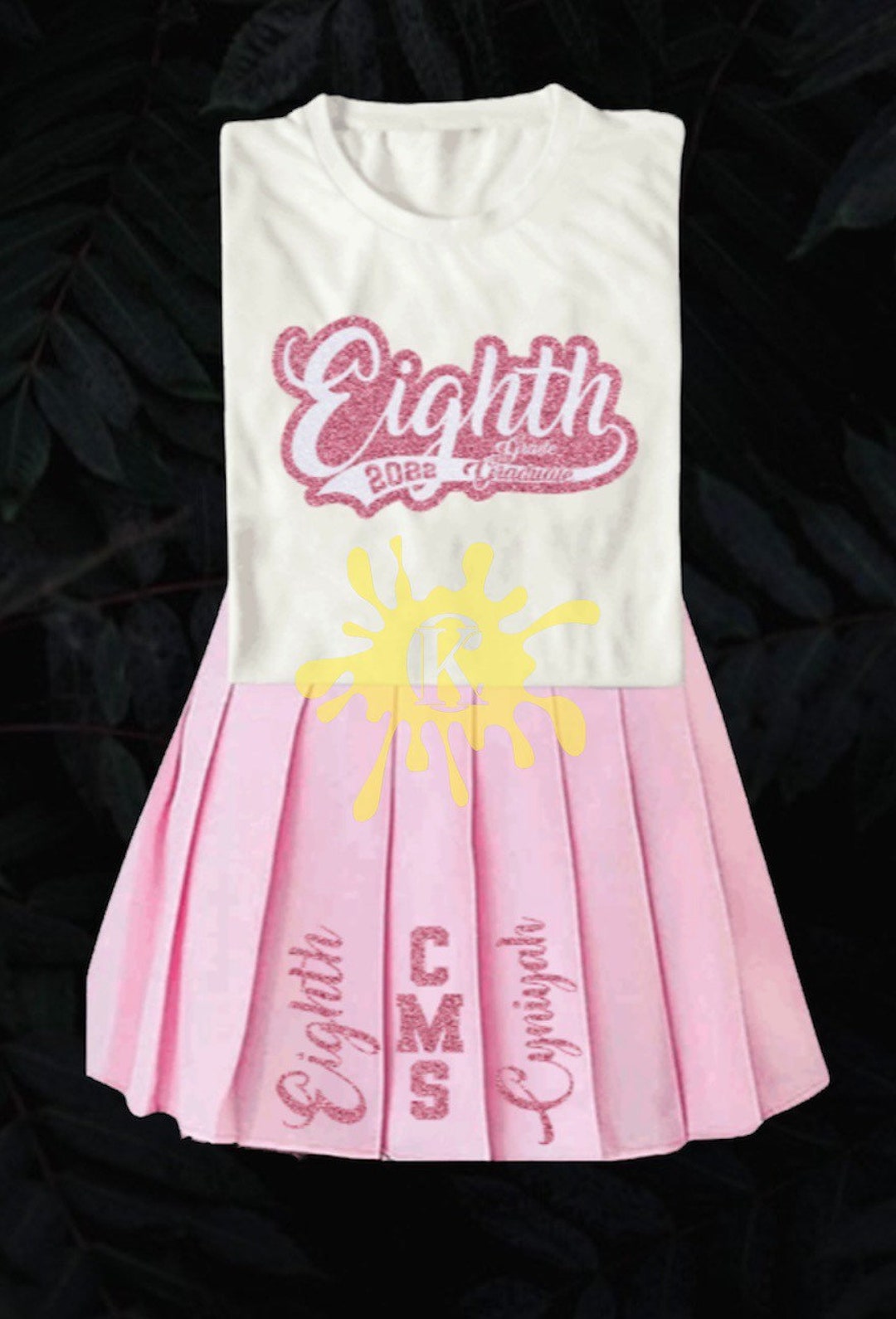 Eighth Grade Graduation Skirt Set - Etsy