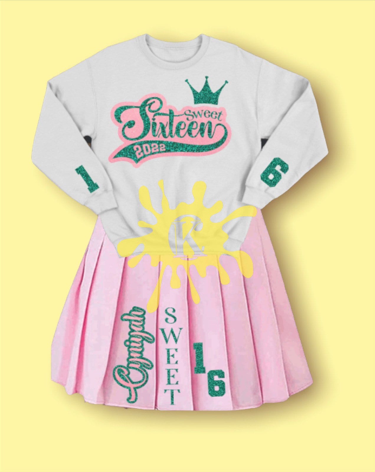 Sweet 16 Skirt Set - Etsy