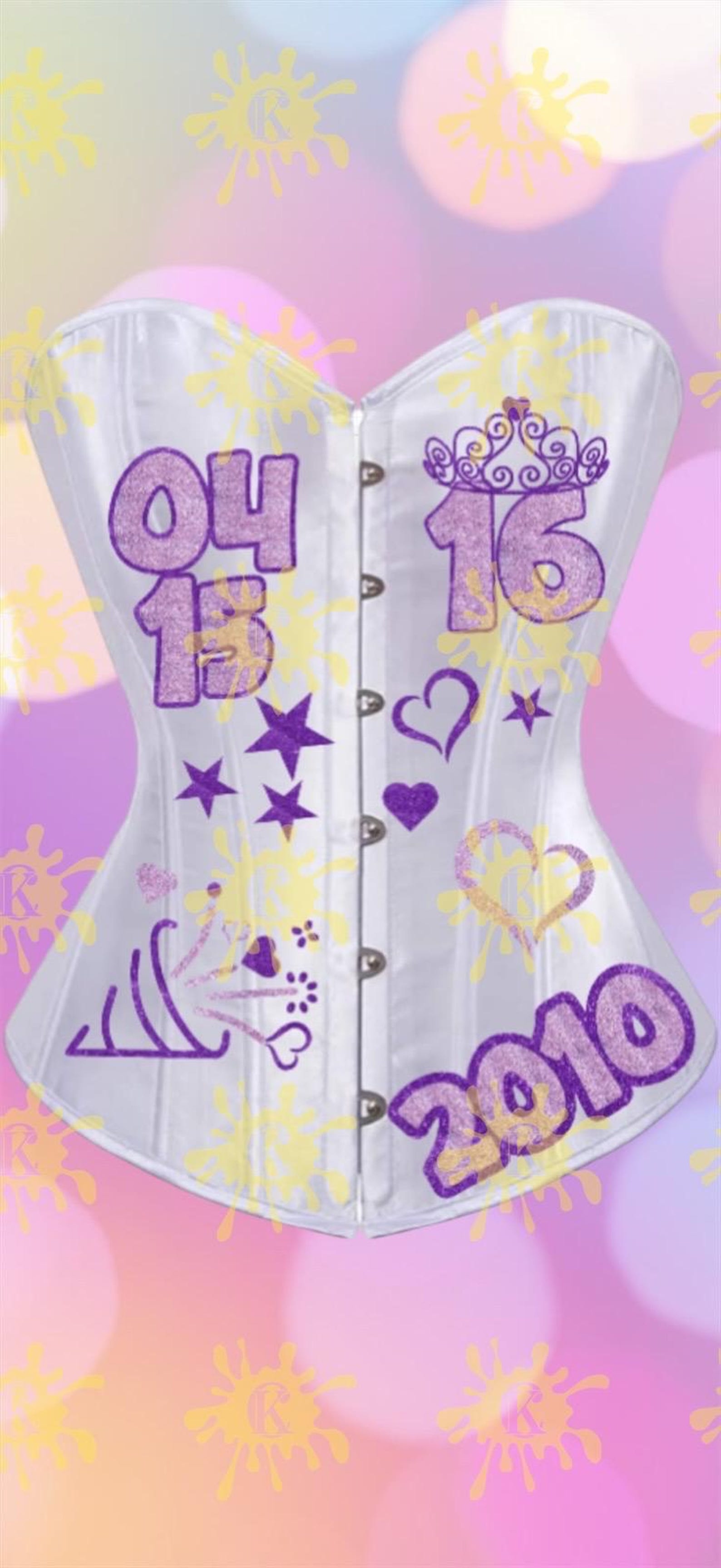 Sweet 16 Corset Outfit - Etsy