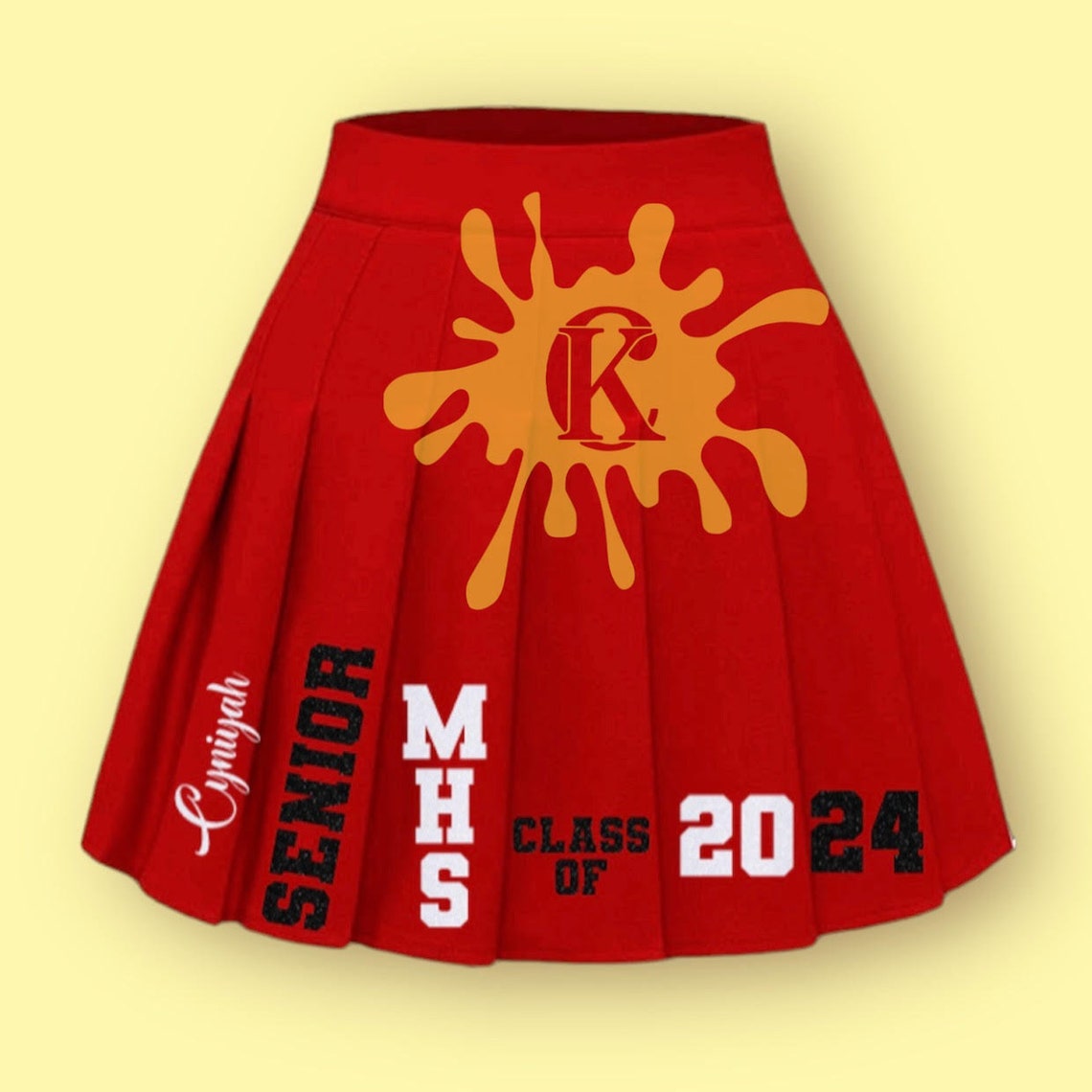 Senior Varsity Graduation Skirt Set - Etsy