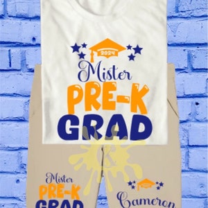 Mr. Pre-k/kindergarten Graduation Set - Etsy