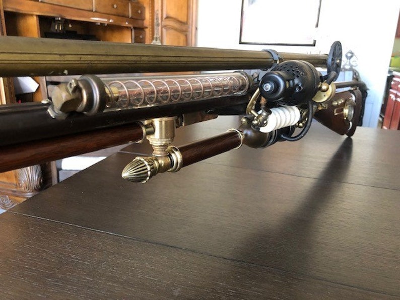 Steampunk Weapon Ionized Electron Shooter, Long Range. One of a Kind ...
