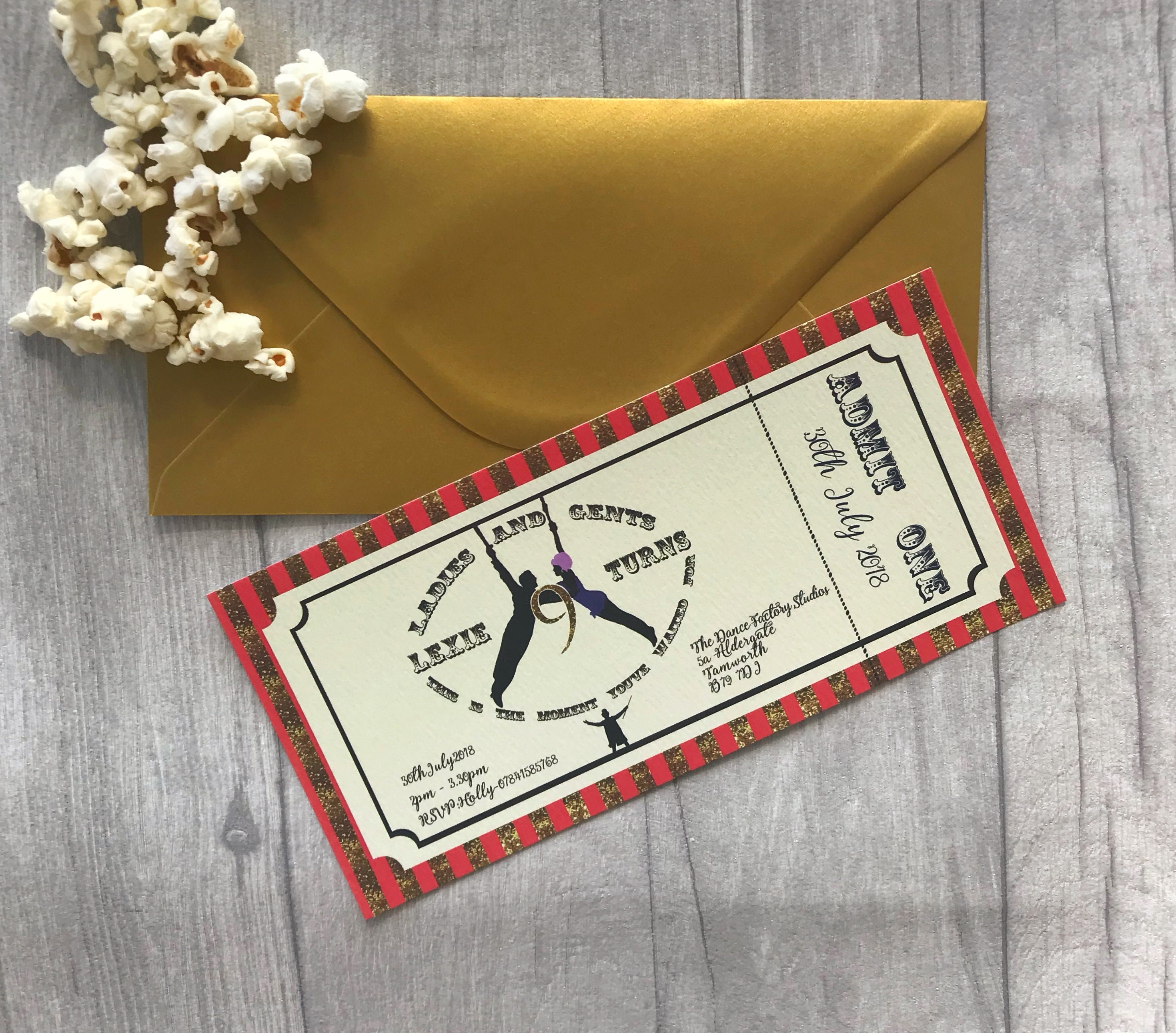 Greatest Showman Invitations, Circus Invitation, Party Invite, Greatest ...