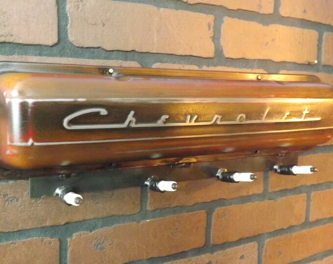 Chevy Valve Cover Hat Rack. - Etsy