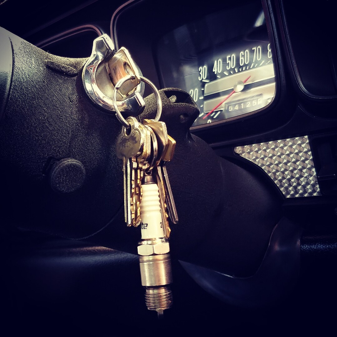 Spark Plug Key Chain, - Etsy