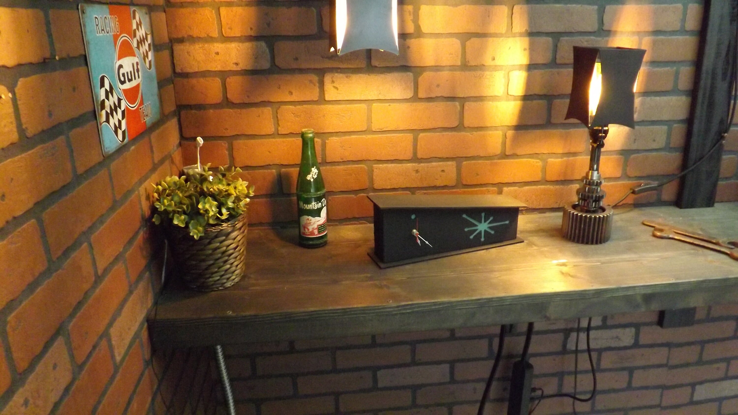 Mid Century Modern, Googie Art, Desk, Mantle Clock, - Etsy